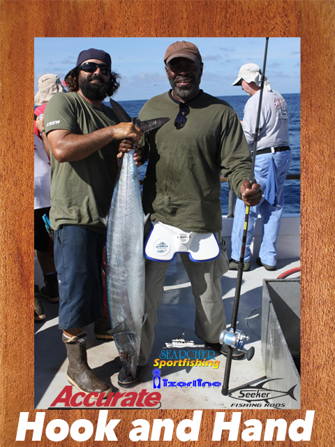 Accurate "Hook and Hand" Program on Searcher! - SearcherSportfishing.com