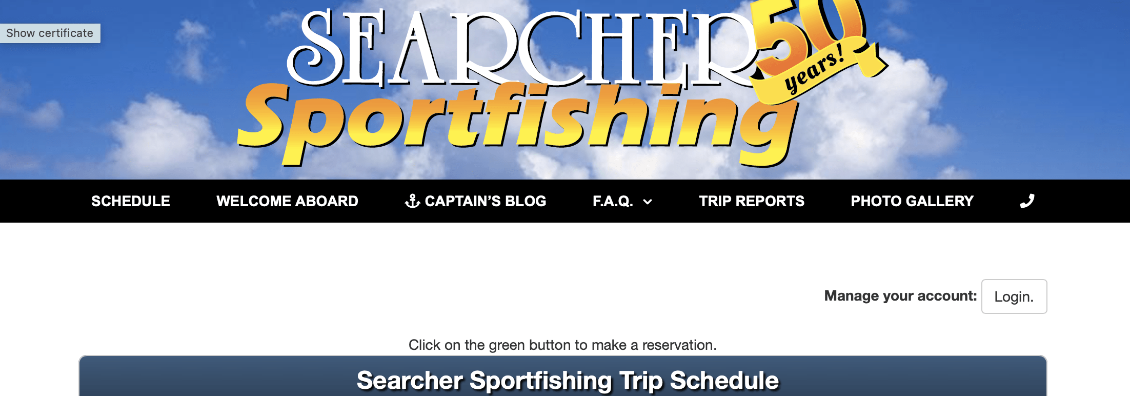 Create your Angler Account! - SearcherSportfishing.com
